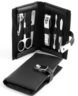 BEY-BERK Six Piece Manicure Set