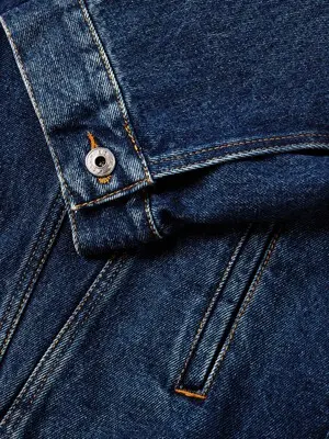 Off-White Eyelet-embellished Denim Jacket