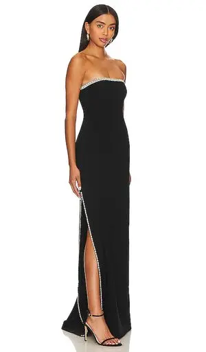 Cinq À Sept Embellished Collins Gown