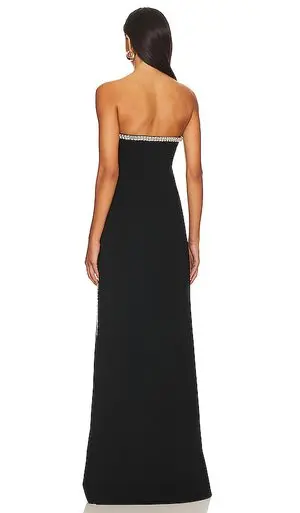 Cinq À Sept Embellished Collins Gown