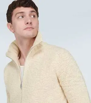 JIL SANDER Wool Cardigan - Beige
