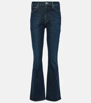AGOLDE Nico Boot High-rise Jeans - Blue