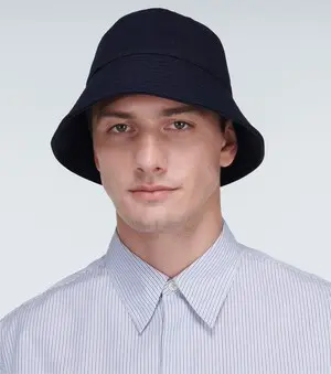 JIL SANDER Cotton Bucket Hat
