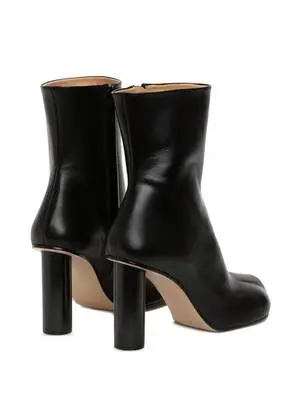 JW Anderson Paw Leather Ankle Boots