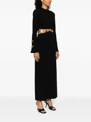 Simkhai Round-neck Midi Dress With Cut-out Detailing