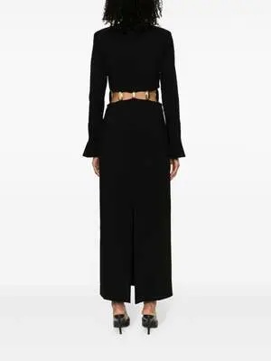 Simkhai Round-neck Midi Dress With Cut-out Detailing