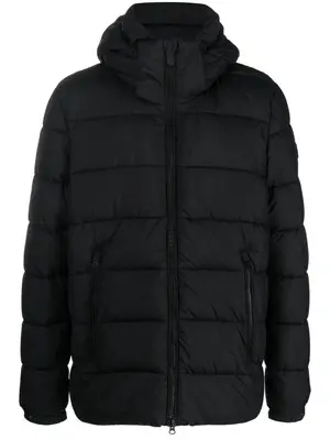 SAVE THE DUCK Zipped Padded Jacket - Black