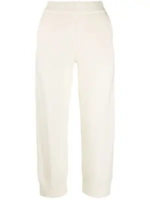 LISKA Knitted Cashmere Track Pants