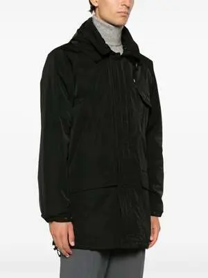 Aspesi Hooded Long Sleeve Coat
