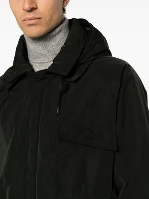 Aspesi Hooded Long Sleeve Coat