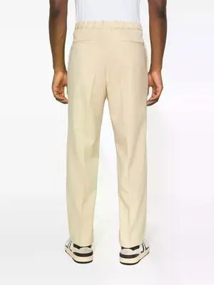 JIL SANDER Mid-rise Straight-leg Trousers - Neutrals