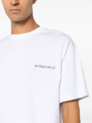 A-COLD-WALL* Logo-print Cotton T-shirt - White