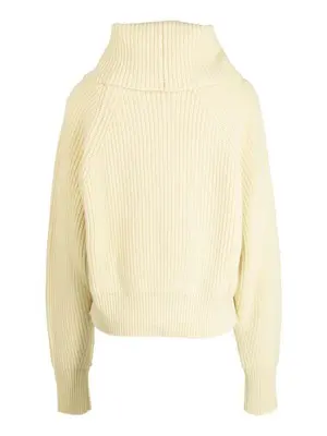SA SU PHI Funnel-neck Ribbed-knit Jumper