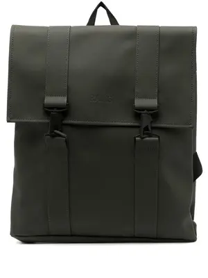 Rains Debossed Backpack - Green