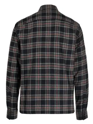 Vince Kingston Plaid Cotton Shirt