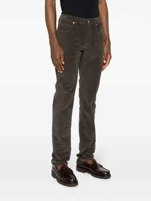 Incotex Tapered-leg Jeans - Brown
