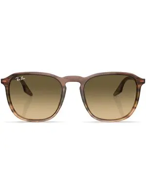 Ray-ban Erika Round-frame Sunglasses - Brown