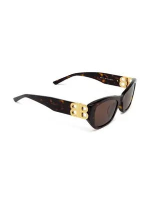 Balenciaga Dynasty Square-frame Sunglasses - Brown