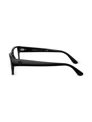 Versace Rectangle-frame Glasses - Black