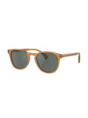 Oliver Spencer Finley Esq. Round-frame Sunglasses - Brown