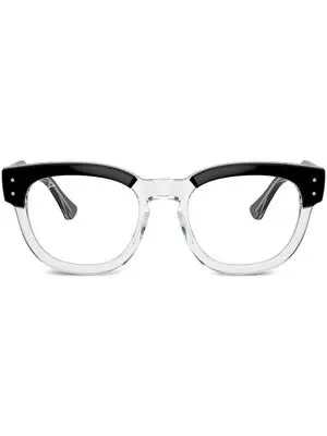 Ray-ban Square-frame Glasses - Black