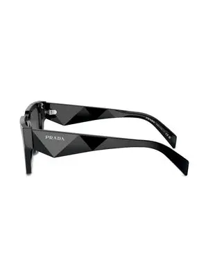Prada Logo-lettering Square Sunglasses