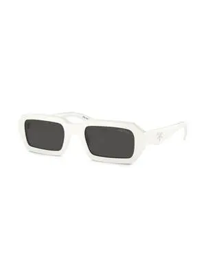Prada Logo-lettering Rectangular Sunglasses