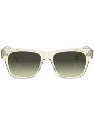 Oliver Spencer Birell Square-frame Sunglasses - Brown