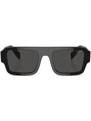 Prada Square-frame Sunglasses - Black