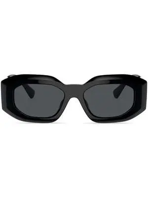 Versace Geometric Sunglasses - Black