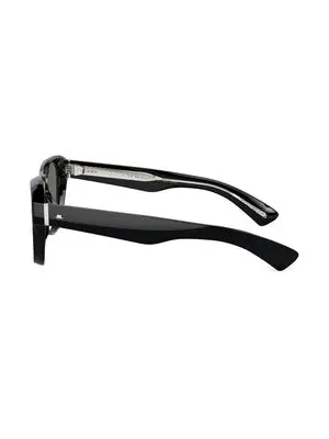 Oliver Spencer Maysen Square-frame Sunglasses - Black