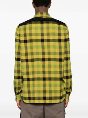 Rick Owens Check-pattern Cotton Shirt