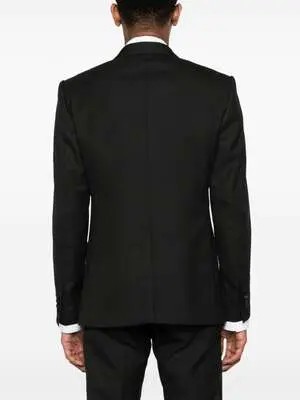 Dolce & Gabbana Sequin-lapel Double-breasted Blazer