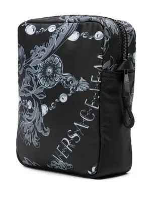 Versace Baroque-pattern Print Shoulder Bag
