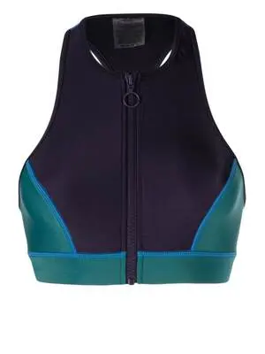 DUSKII Color-block Bikini Top