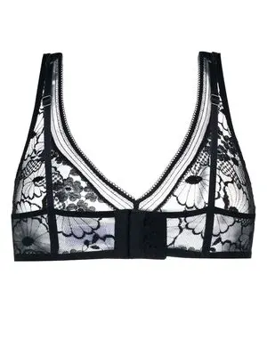 ERES Millefleurs Lace Triangle Bra - Blue