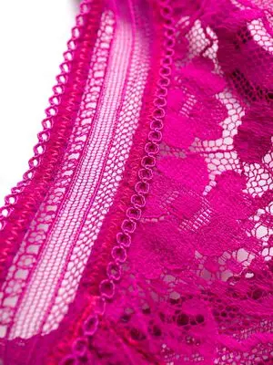ERES Royal Lace Triangle Bra - Pink