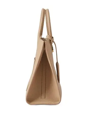 Burberry Frances Leather Tote - Neutrals