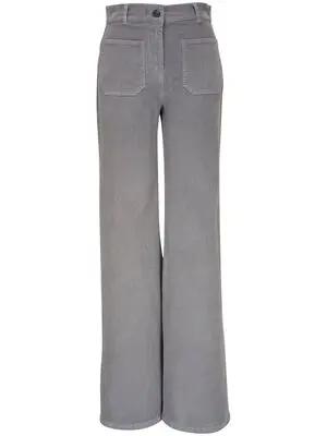 NILI LOTAN High-waisted Denim Trousers