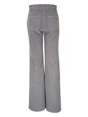 NILI LOTAN High-waisted Denim Trousers