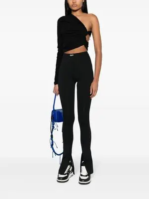 Off-White Flared High-waist Leggings