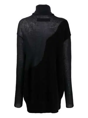 Isabel Benenato Roll-neck Knit Top