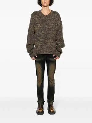 Undercover Intarsia-knit Wool Jumper