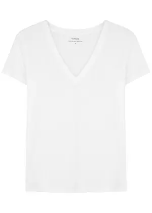 Vince V Neck T-shirts For Women