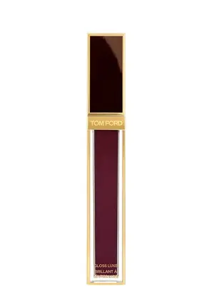 TOM FORD Gloss Luxe, Lip Gloss, Phantome, Weightless, Liquid Balm, High Shine, Sheer-to-medium Coverage, Avocado Olive And Jojoba, Full-looking Smoked Glass