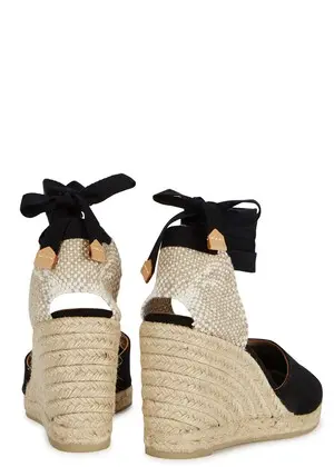CastaÑer Carina 80 Canvas Wedge Espadrilles