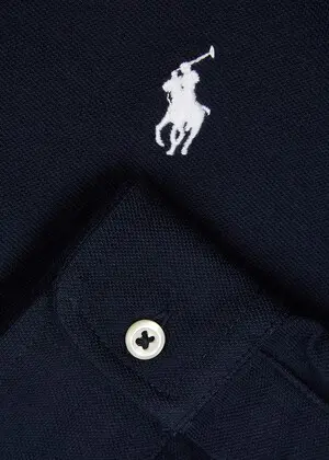 Polo Ralph Lauren Piqué Cotton Shirt - Navy