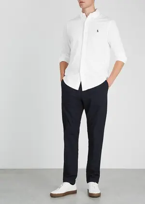 Polo Ralph Lauren Piqué Cotton Shirt - White