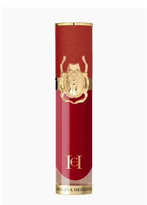 Carolina Herrera The Lip Liquid Vinyl - 211 Savage Red