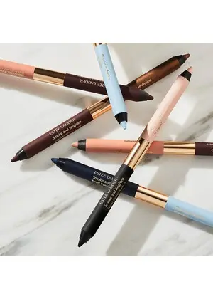 Estée Lauder Smoke & Brighten Kajal Eyeliner Duo, Eyeliner - Bordeux Ivory
